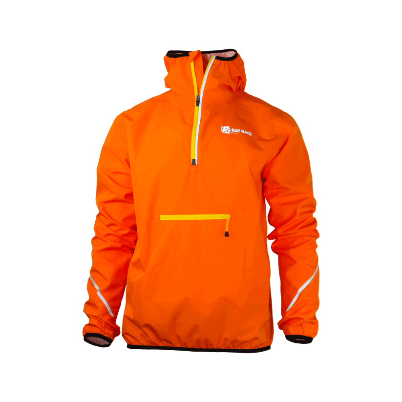Kit List Waterproof Smock 15k/5k - Vibrant Orange/Reflect – Rat Race Store