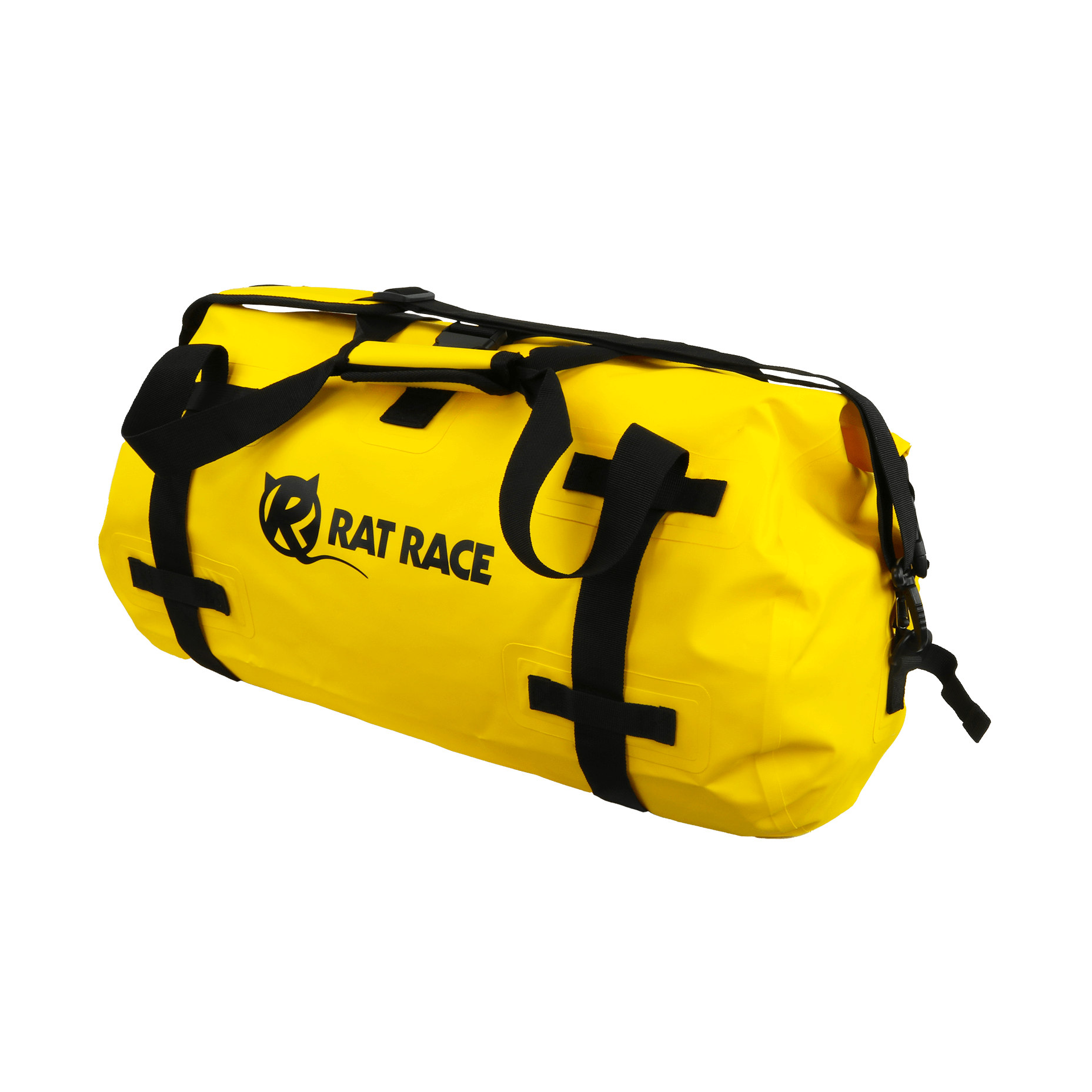 Transition 40 - Roll top 40L Waterproof Duffle Bag - Yellow/Black – Rat ...